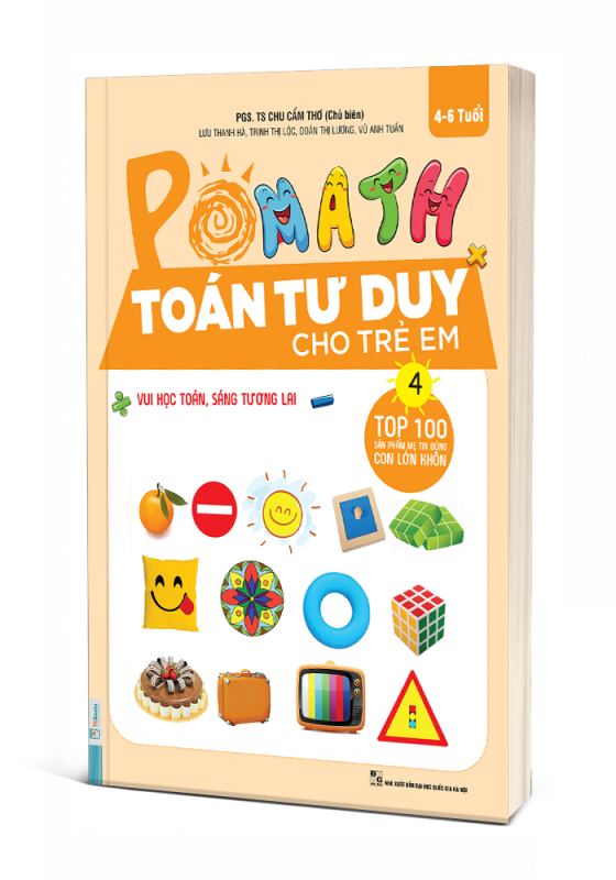 Combo POMath – Toán tư duy cho trẻ em 10 – 11 tuổi (Tập 1 + 2)