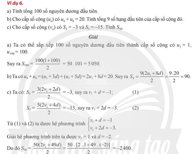 Dãy số, cấp số cộng, cấp số nhân – Lý thuyết, bài tập và cách giải