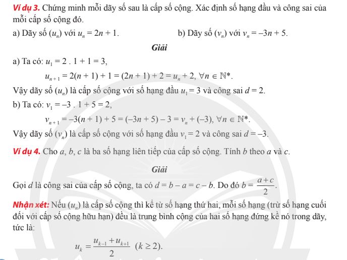 Dãy số, cấp số cộng, cấp số nhân – Lý thuyết, bài tập và cách giải