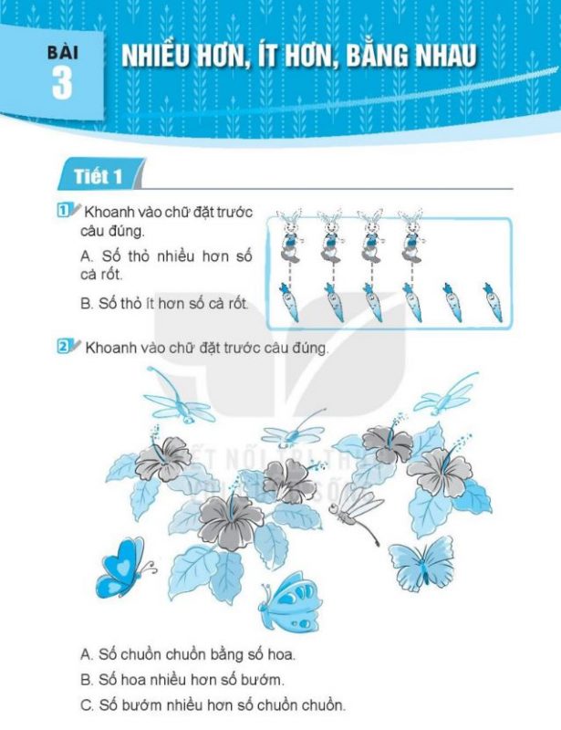 File bài tập về đếm và so sánh trong phạm vi 10 lớp 1 PDF